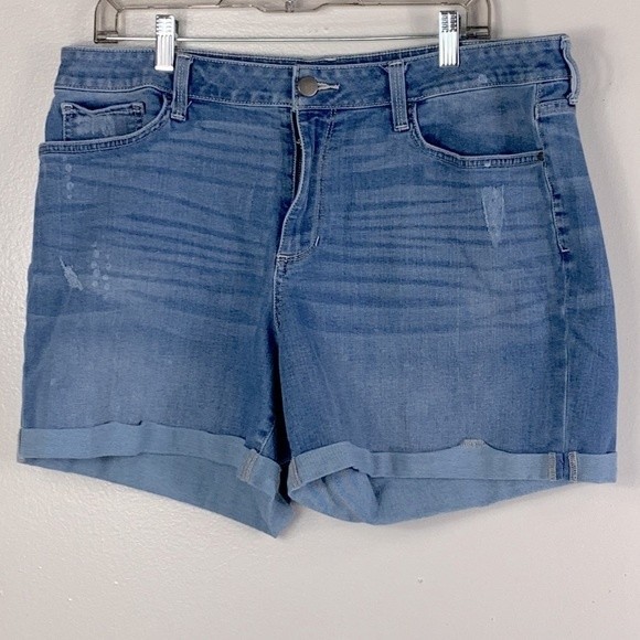 a.n.a | Shorts | Ana Womens Cuffed Blue Jean Shorts Size6 | Poshmark